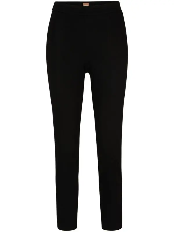 BOSS Skinny-cut Cropped Trousers