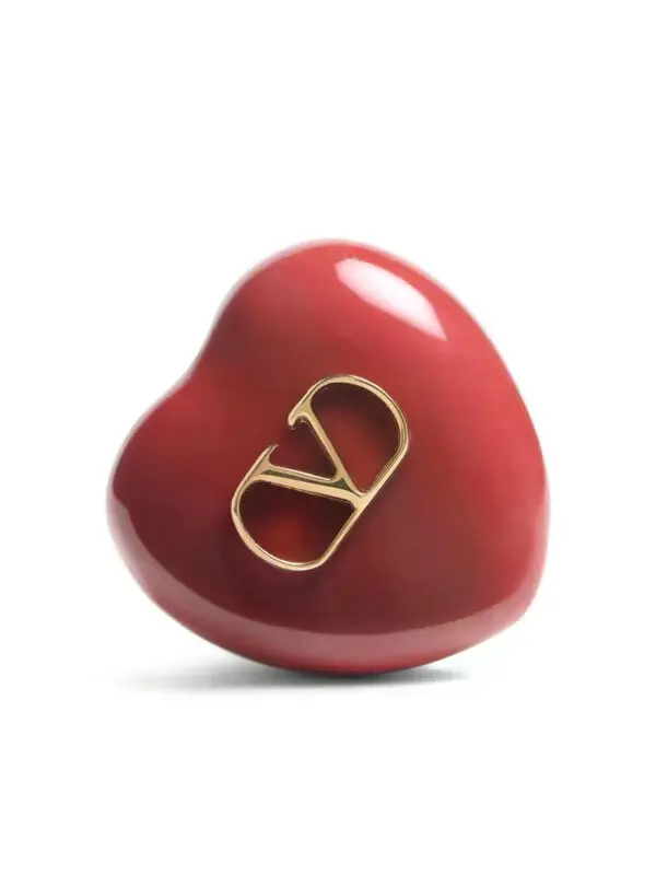 Valentino Garavani Coeur Royal Clip-on Earrings - Gold