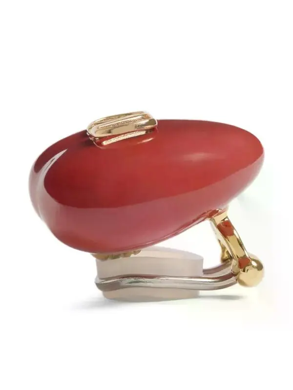 Valentino Garavani Coeur Royal Clip-on Earrings - Gold