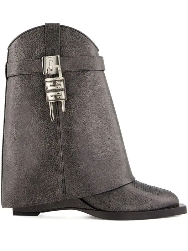 Givenchy Shark Lock Cowboy Boots