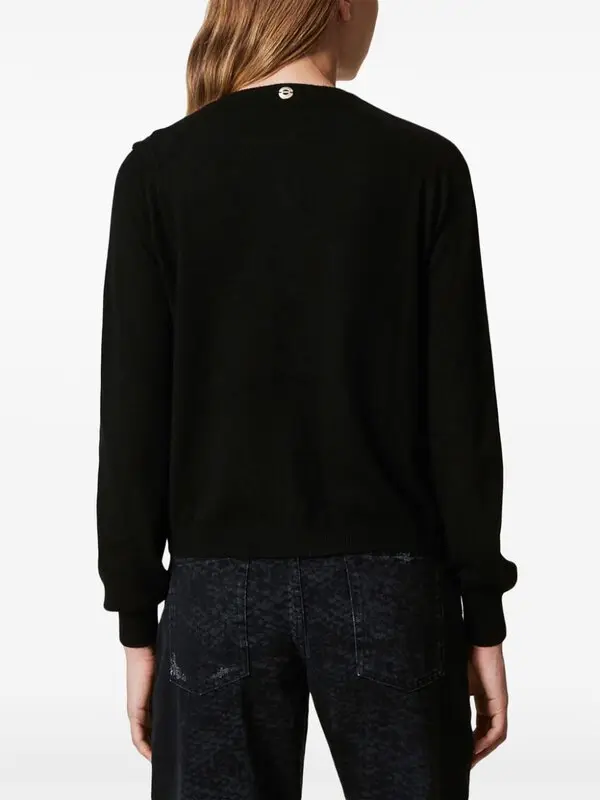TWINSET Bow-detailing Knitted Cardigan