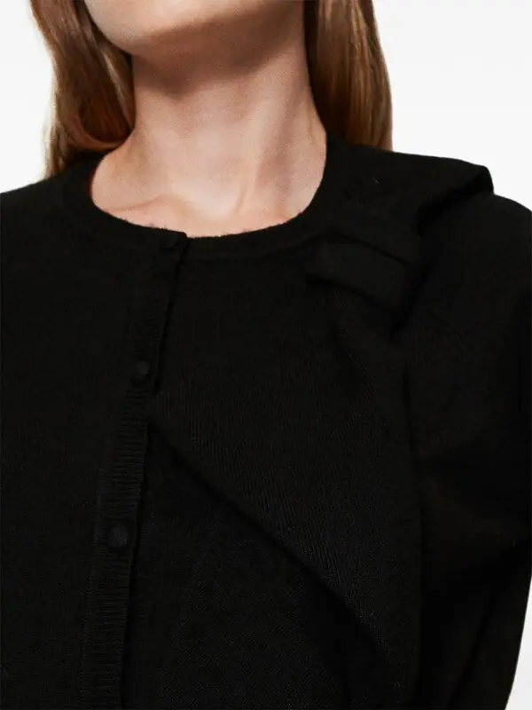 TWINSET Bow-detailing Knitted Cardigan