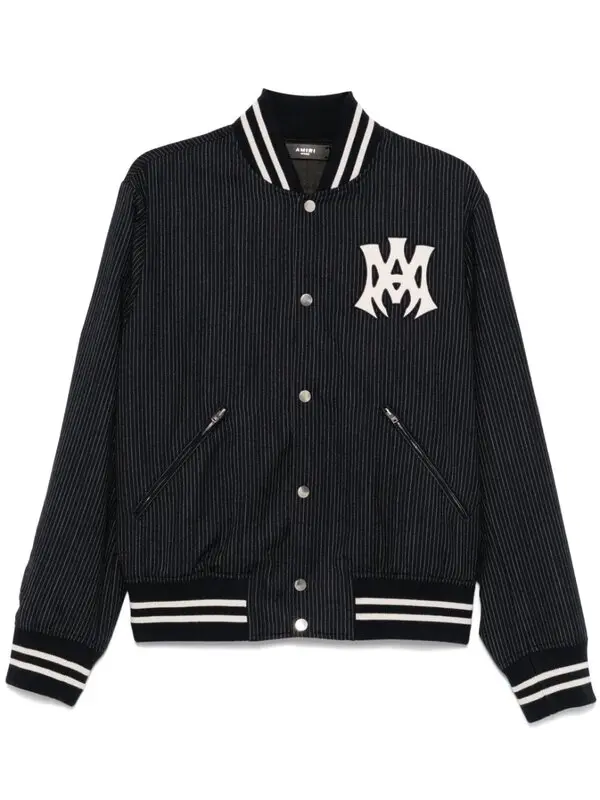 Amiri Hollywood Bomber Jacket - Blue