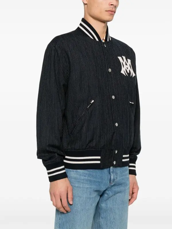 Amiri Hollywood Bomber Jacket - Blue