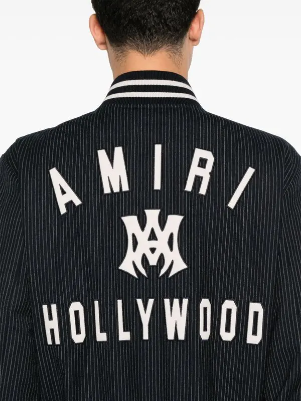 Amiri Hollywood Bomber Jacket - Blue