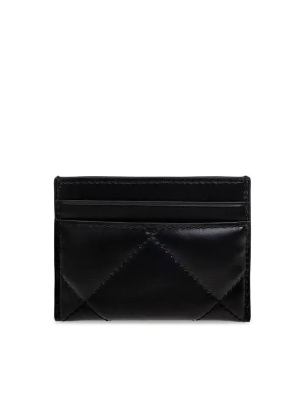 Tory Burch Kira Logo-plaque Card Holder - Black