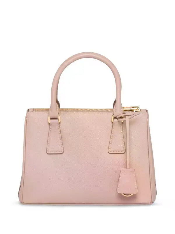 Prada Small Galleria Leather Tote - Neutrals