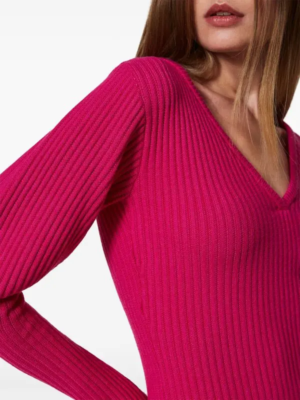 TWINSET Fitted Rib-knit Jumper
