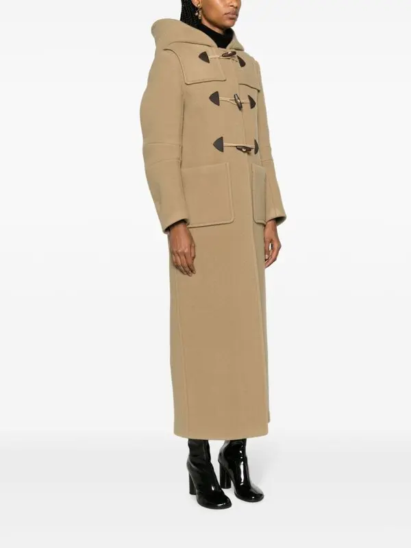 Prada Slouch-hood Wool Coat