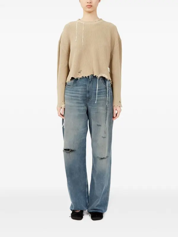 MAISON MARGIELA Distressed Knitted Jumper