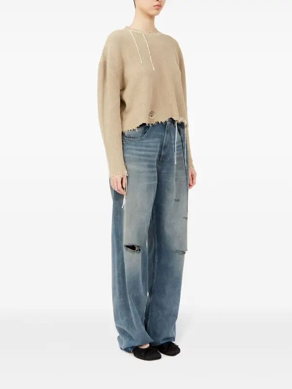 MAISON MARGIELA Distressed Knitted Jumper