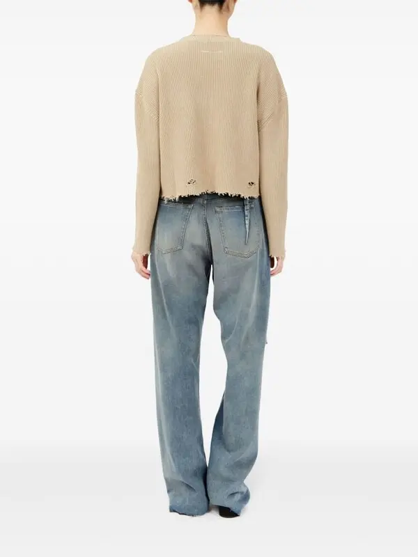 MAISON MARGIELA Distressed Knitted Jumper