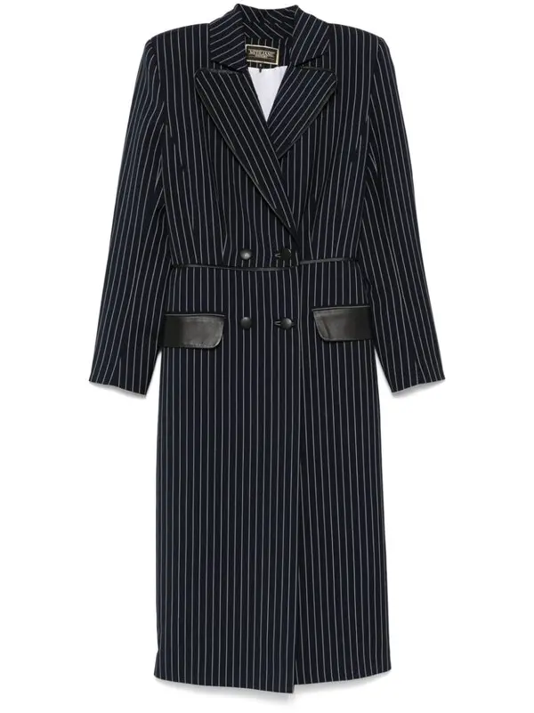 MITILIANE COUTURE Pinstriped Coat