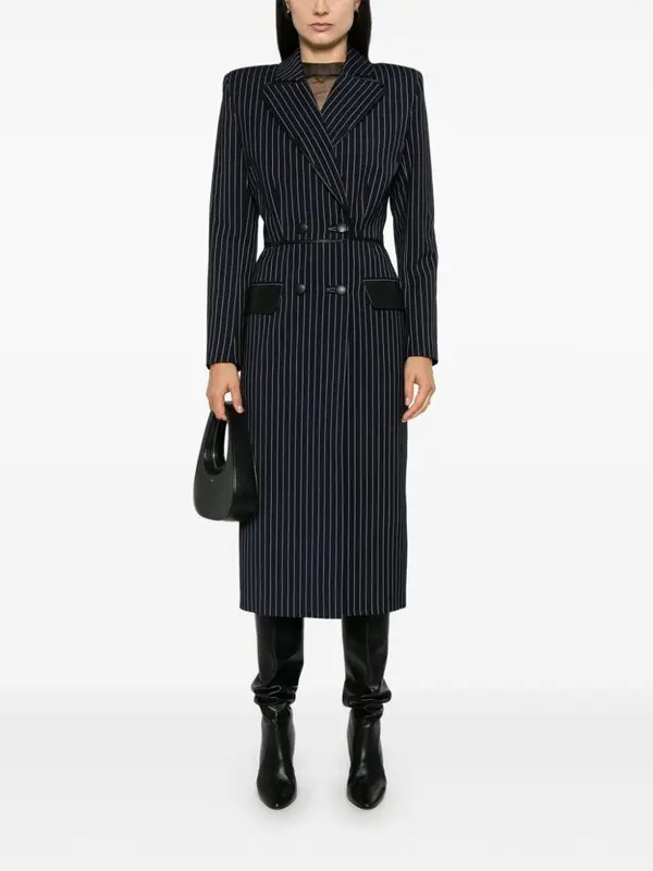 MITILIANE COUTURE Pinstriped Coat