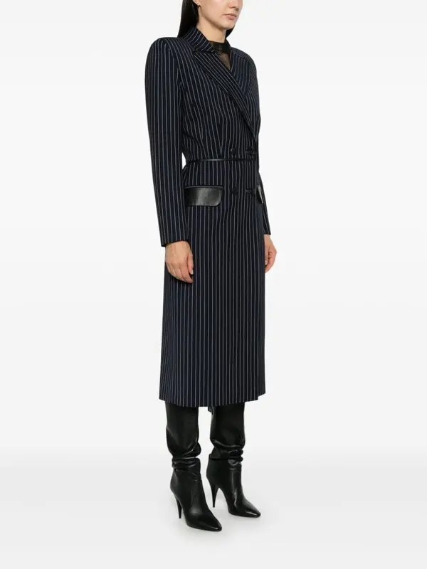 MITILIANE COUTURE Pinstriped Coat