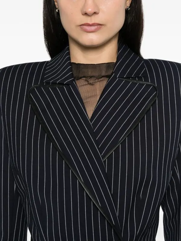 MITILIANE COUTURE Pinstriped Coat