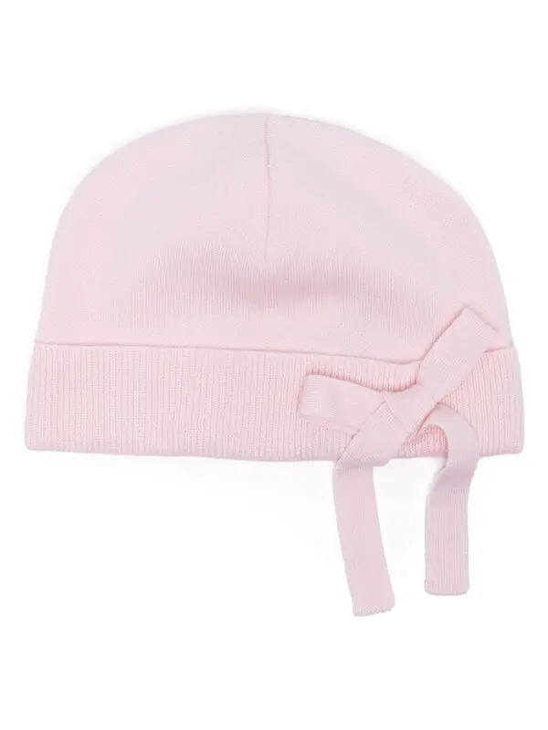 Viktor & Rolf Bow-embellished Beanie - Pink
