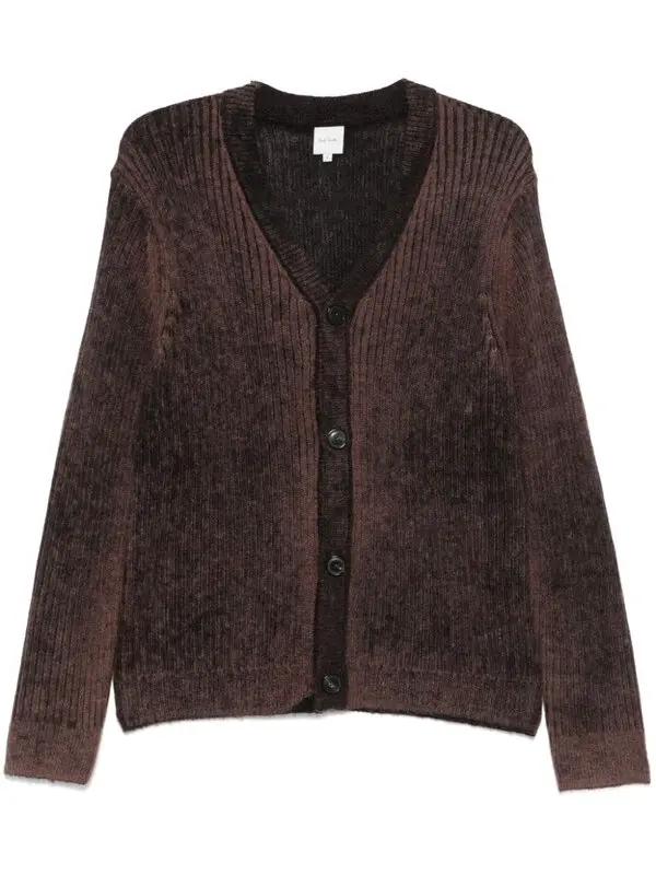 Paul Smith Ribbed Knit Cardigan