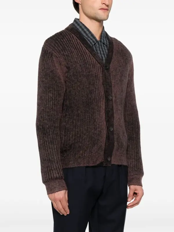 Paul Smith Ribbed Knit Cardigan