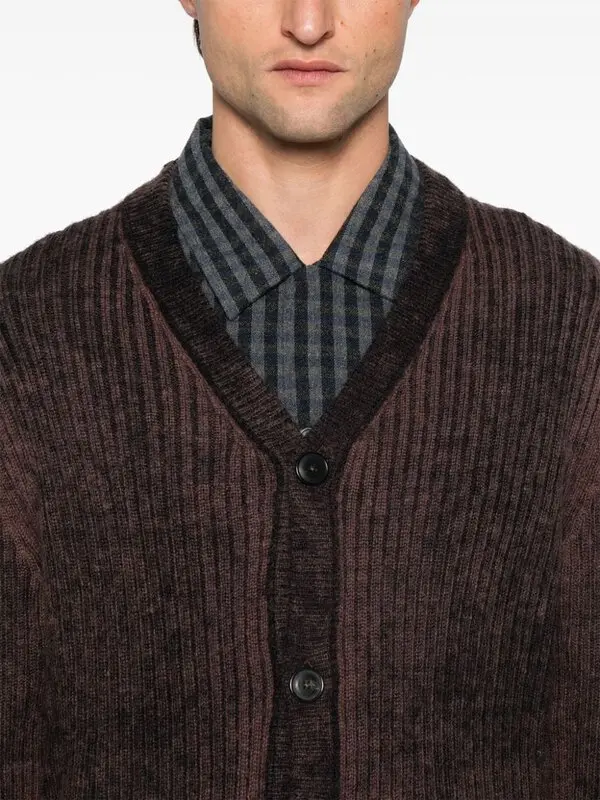 Paul Smith Ribbed Knit Cardigan