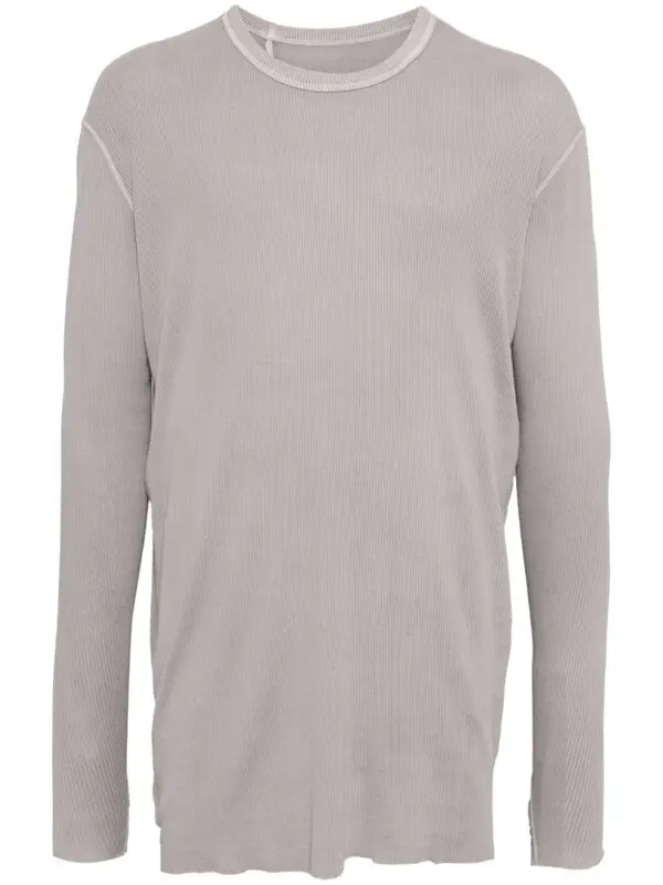 Boris Bidjan Saberi Long-sleeved T-shirt - Grey