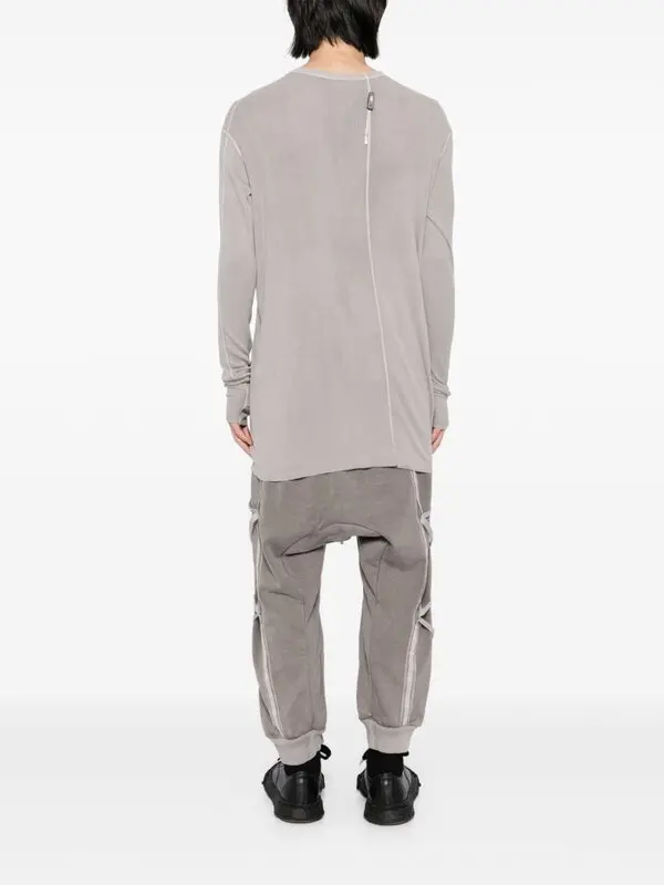 Boris Bidjan Saberi Long-sleeved T-shirt - Grey