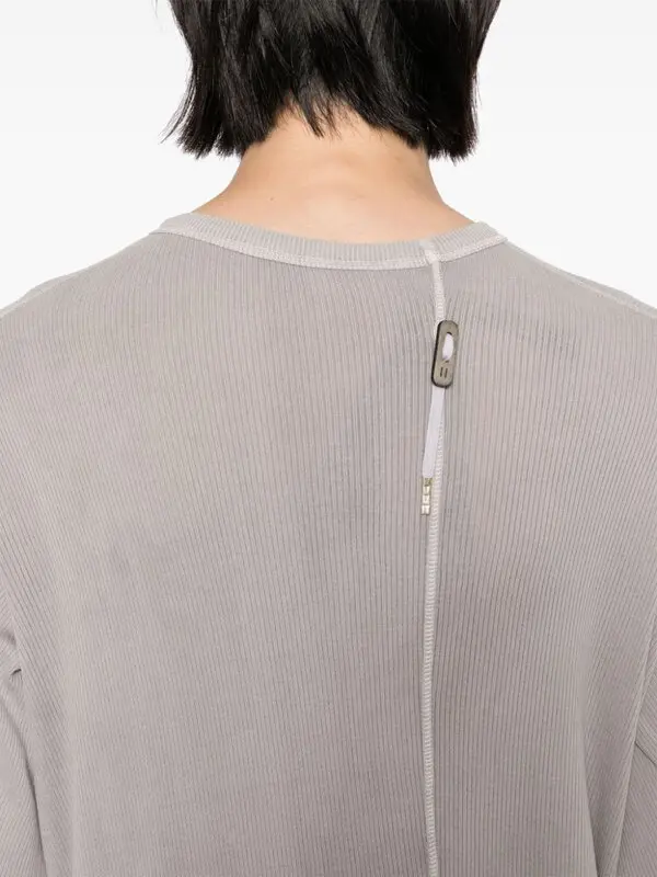Boris Bidjan Saberi Long-sleeved T-shirt - Grey