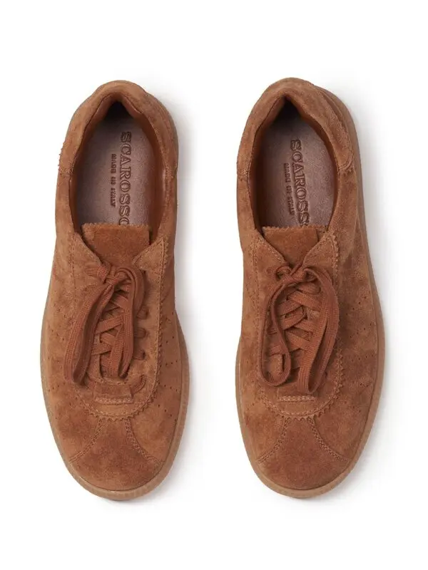 SCAROSSO Suede Trainers