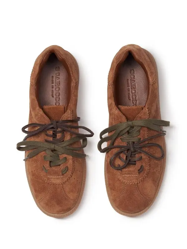 SCAROSSO Suede Trainers