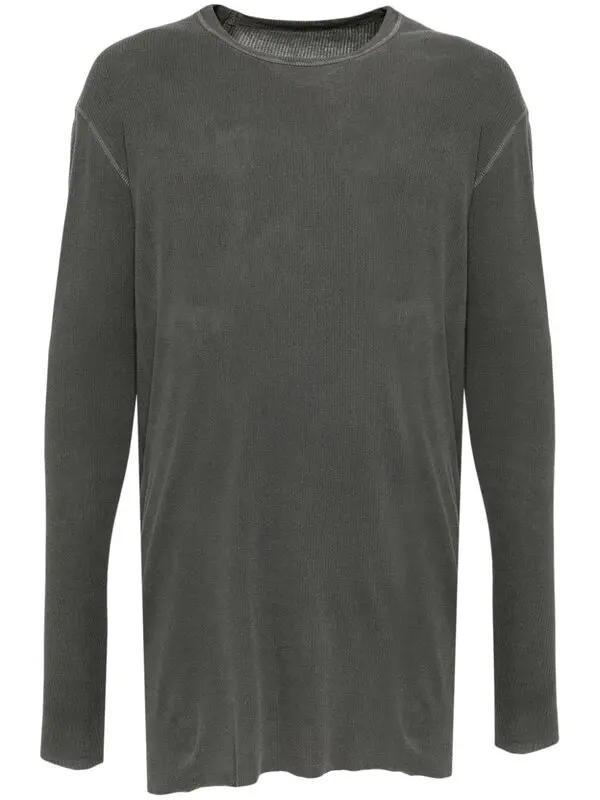 Boris Bidjan Saberi Long-sleeved T-shirt - Grey