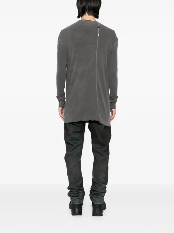Boris Bidjan Saberi Long-sleeved T-shirt - Grey