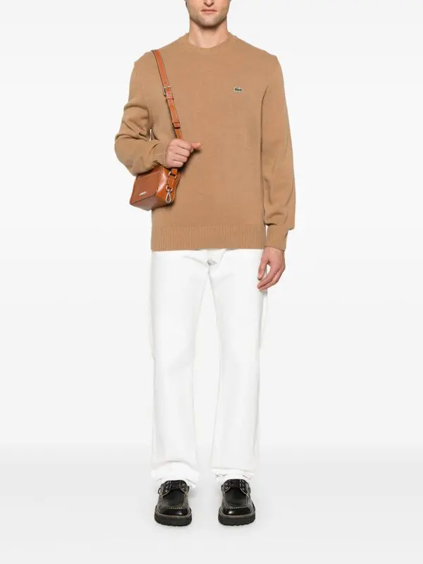 Lacoste Wool Crew-neck Sweater