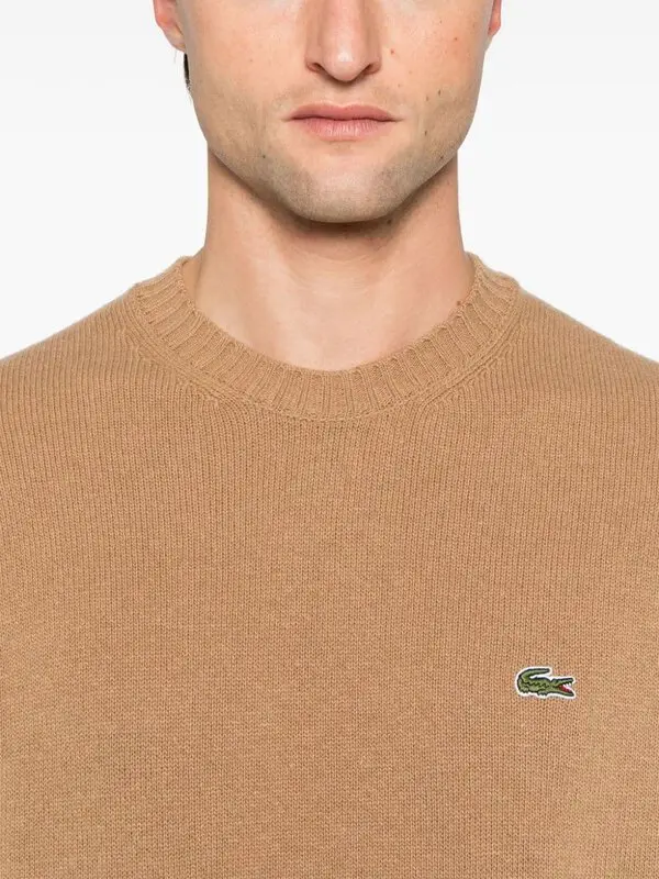 Lacoste Wool Crew-neck Sweater