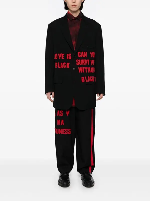 Yohji Yamamoto Patchwork Trousers