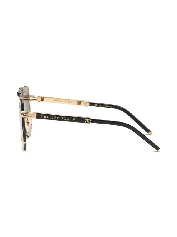 Philipp Plein Pilot Sunglasses - Black