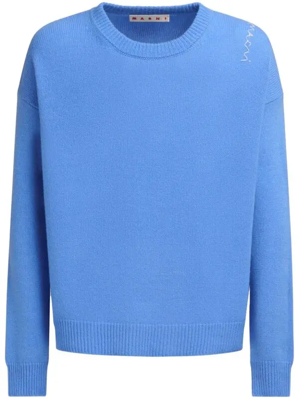 Marni Logo-embroidered Jumper