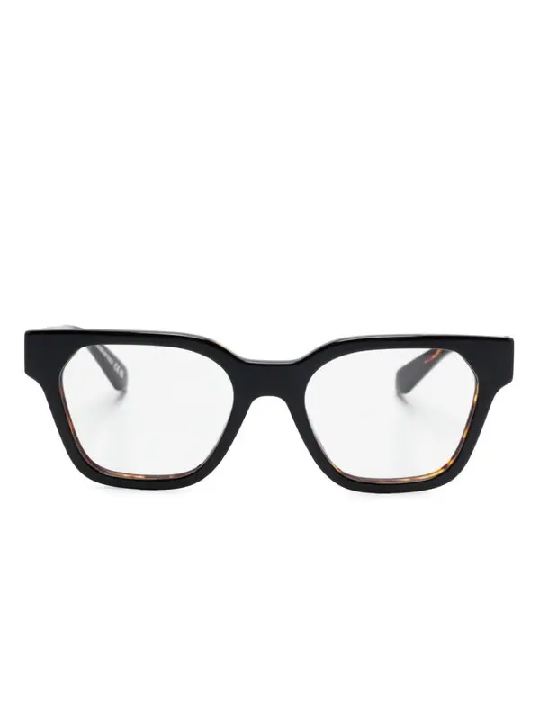Off-White Square Frame Eyeglasses - Black
