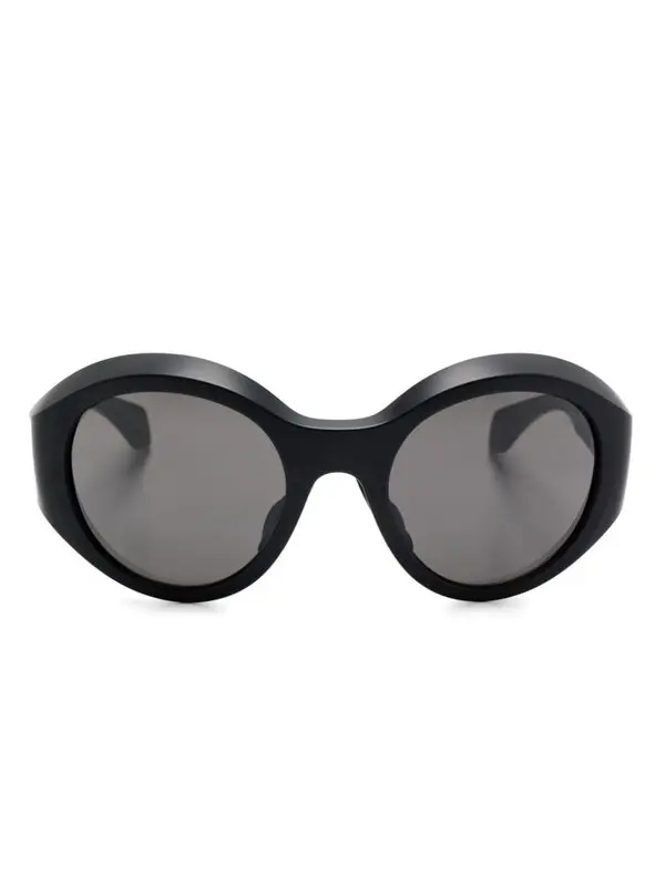 Moncler Round-frame Sunglasses - Black