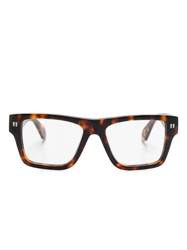 Off-White Style 75 Glasses - Brown
