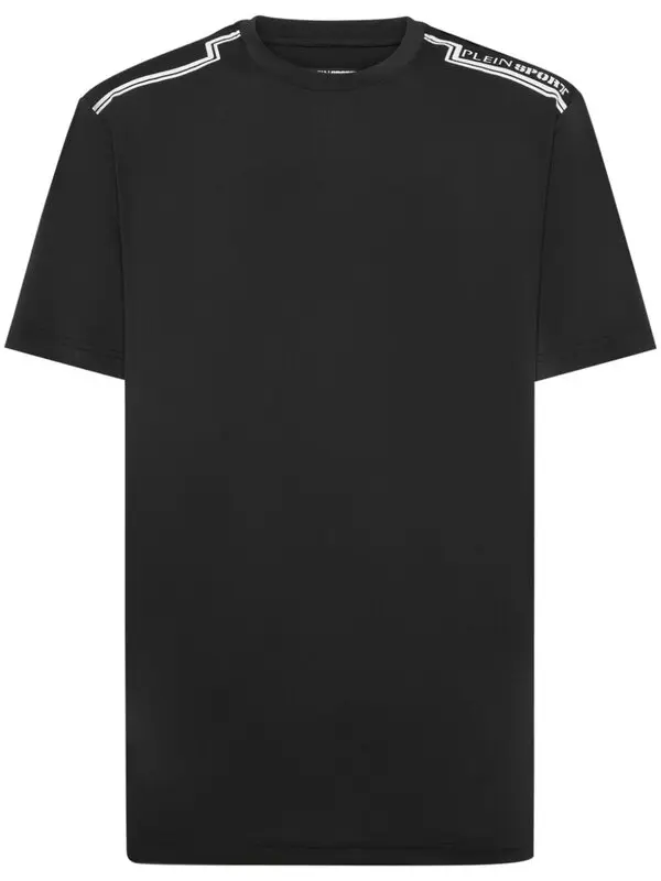 PLEIN SPORT Short-sleeved Round-neck T-shirt