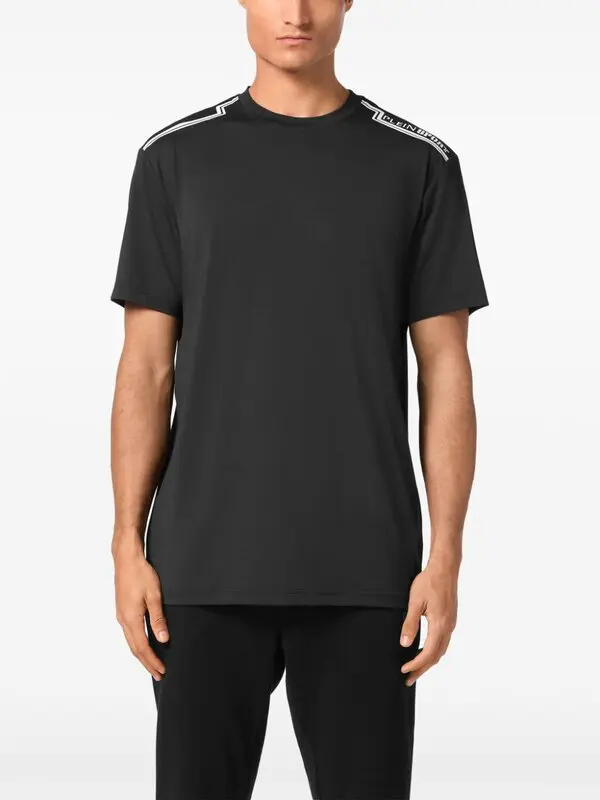PLEIN SPORT Short-sleeved Round-neck T-shirt