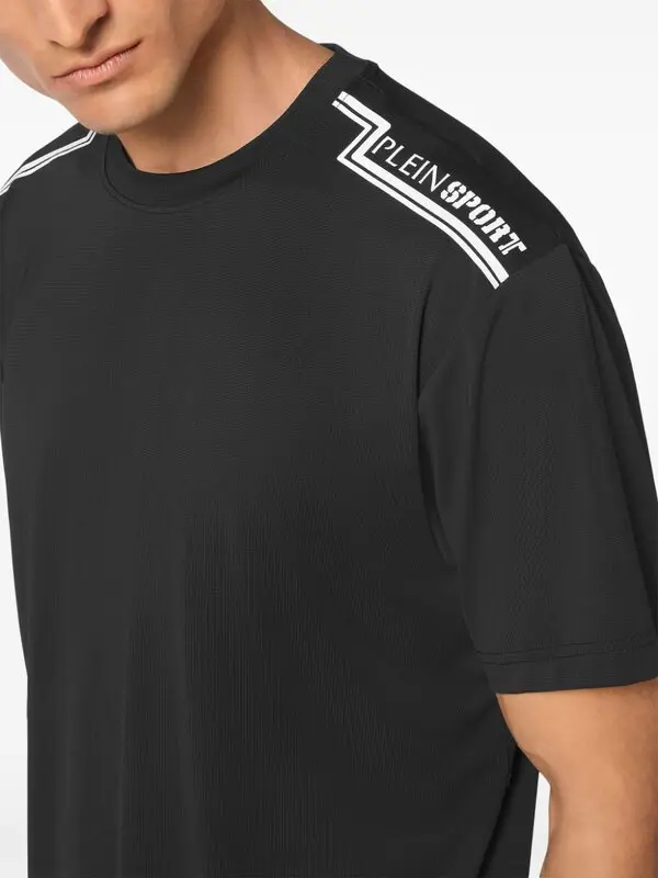 PLEIN SPORT Short-sleeved Round-neck T-shirt