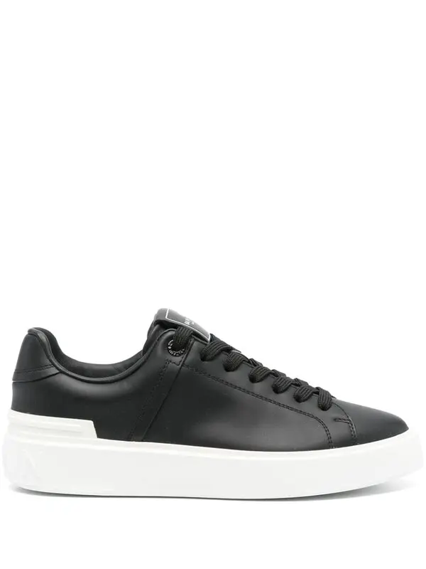 Balmain B-court Sneakers - Black