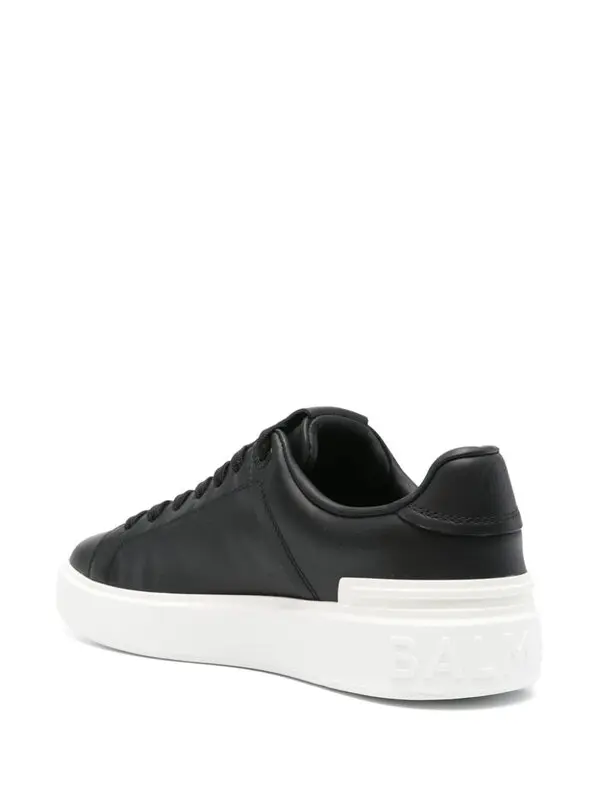 Balmain B-court Sneakers - Black