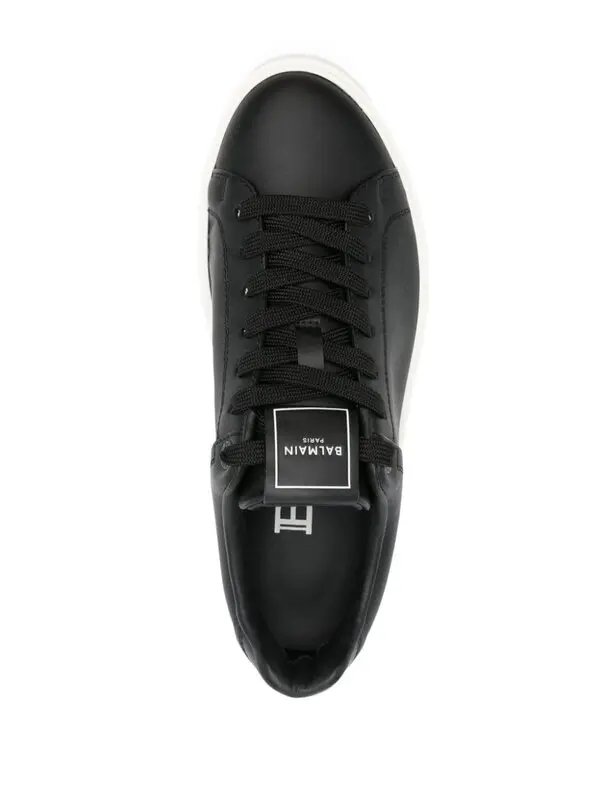Balmain B-court Sneakers - Black