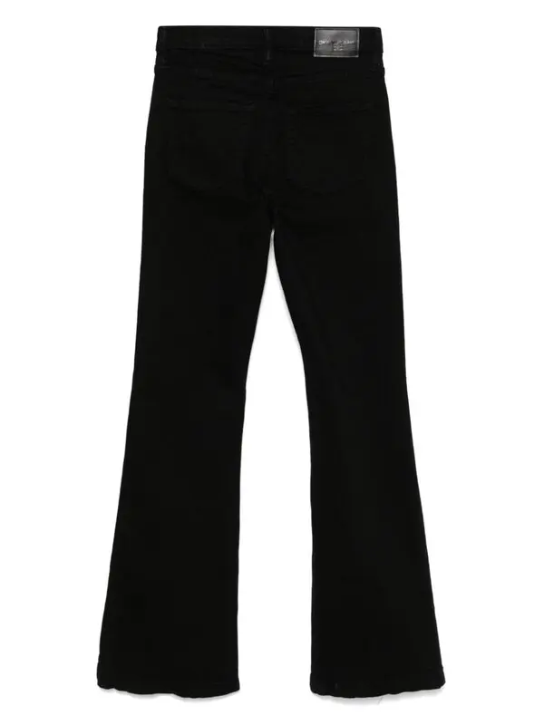 Dkny High-rise Flared Jeans