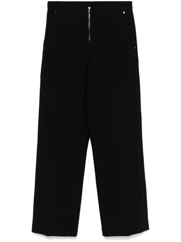Dkny Wide-leg Trousers - Black