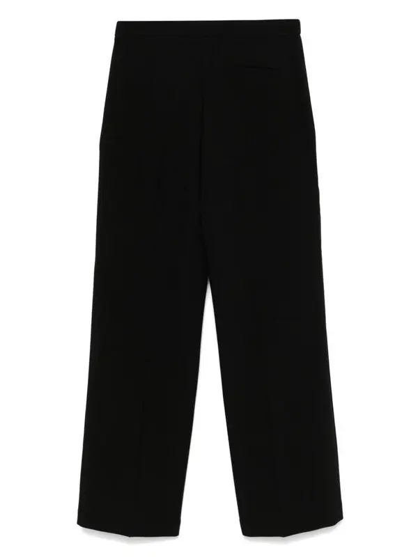 Dkny Wide-leg Trousers - Black