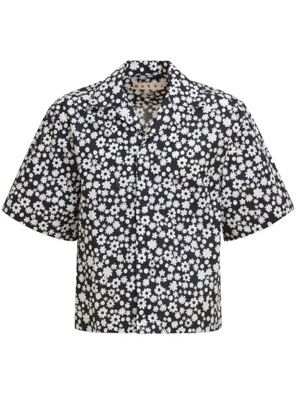 Marni All-over Floral Print Shirt