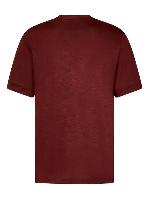 FRANZESE COLLECTION Alain Delon Cashmere T-shirt - Red